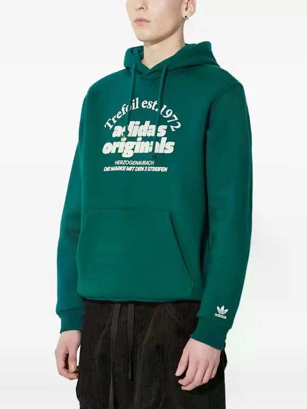 Adidas Logo-print Hoodie