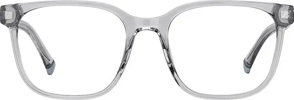 Zenni Square Full Rim Frame With Snap-on Sunlens - Gray