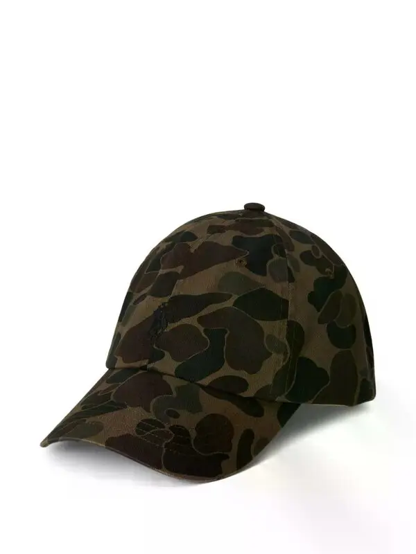 Ralph Lauren Camouflage Baseball Cap - Green