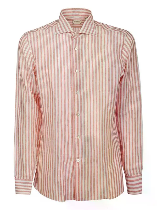 BORRIELLO NAPOLI Striped Button Shirt