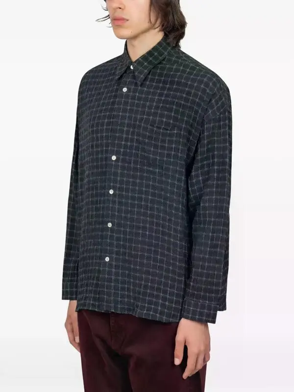 SUNFLOWER Check-print Shirt