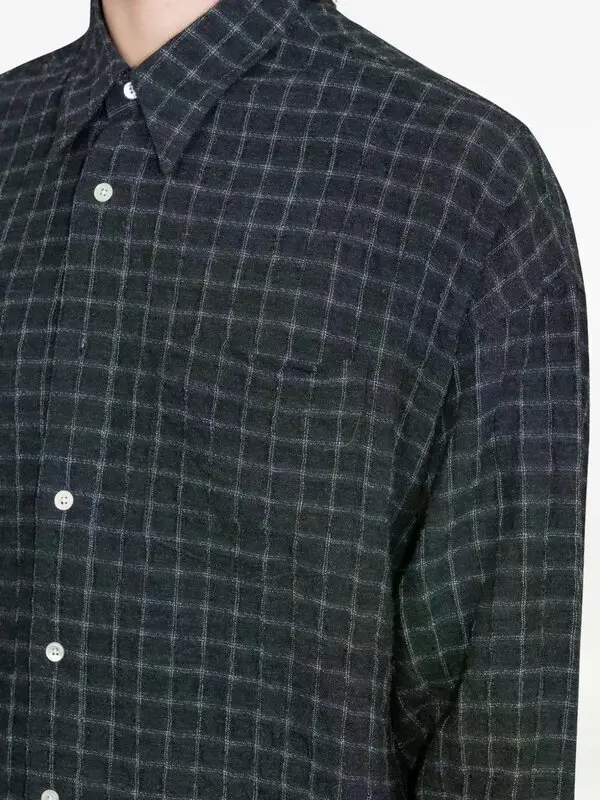 SUNFLOWER Check-print Shirt