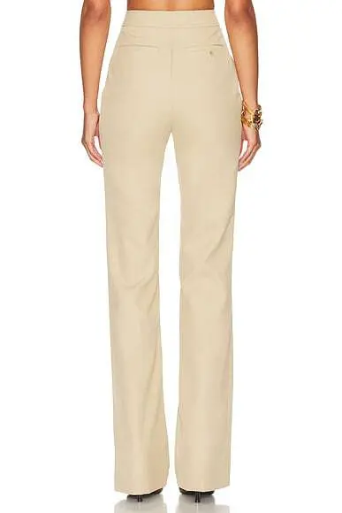 HELSA The Kick Flare Suit Pant - Camel