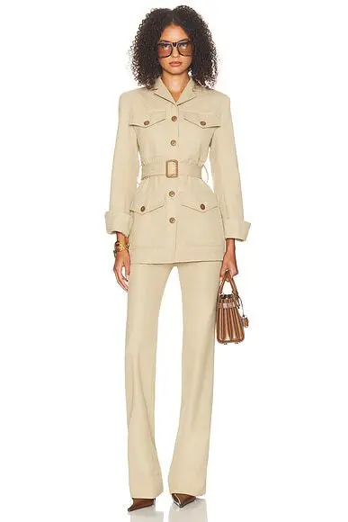 HELSA The Leisure Suit Jacket - Camel