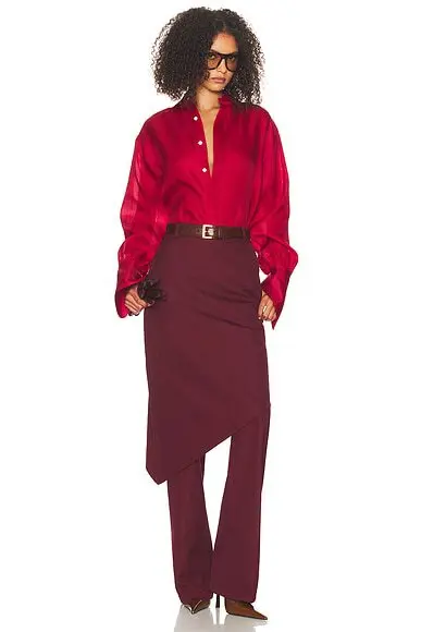 HELSA The Silk Gazar Shirt
