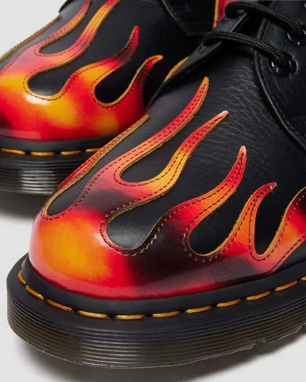 Dr. Martens 1461 Flame Leather Shoes