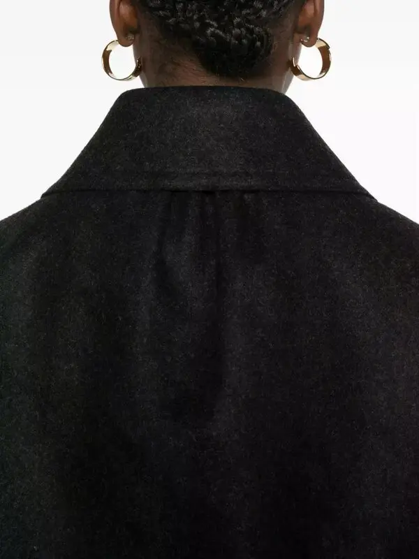 Fendi Felted-finish Coat