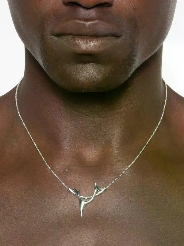 SHAUN LEANE Rose Thorn Branch Pendant Necklace