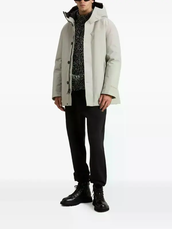 Woolrich Hooded Button-fastening Parka
