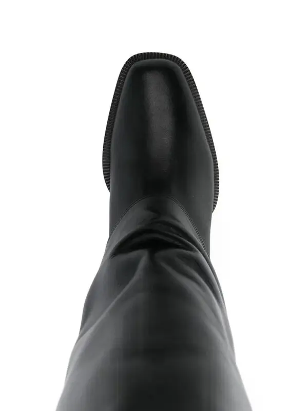 Fendi Leather Ankle Boots
