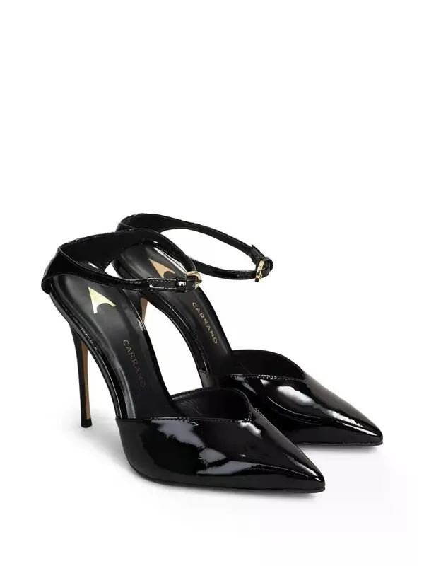ANDREA CARRANO 115mm Leather Mules