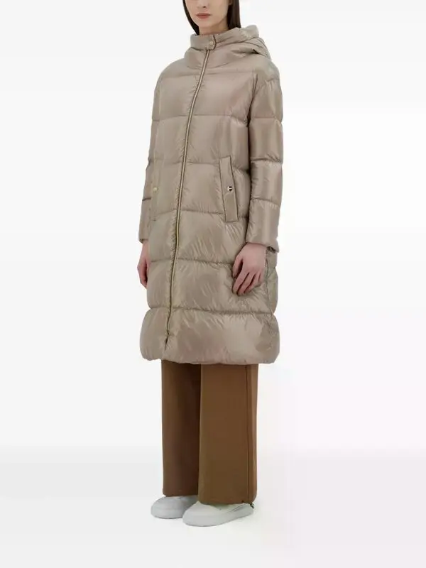 Herno Quilted Hooded Coat