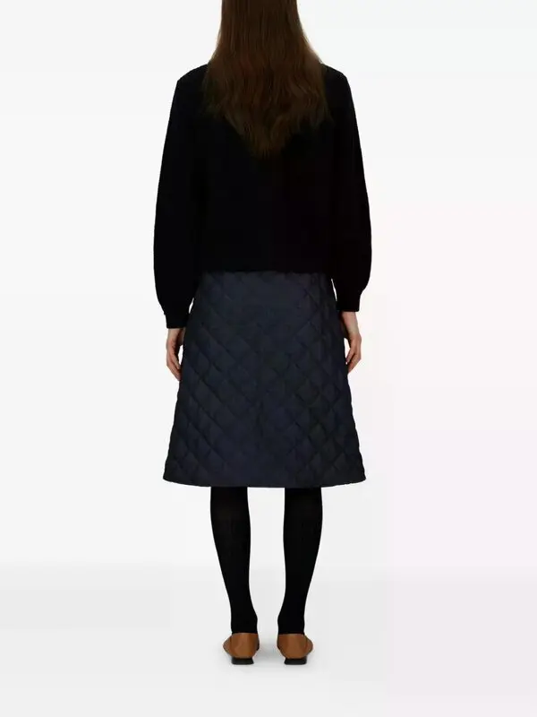 Herno Quilted Panelled Cardigan