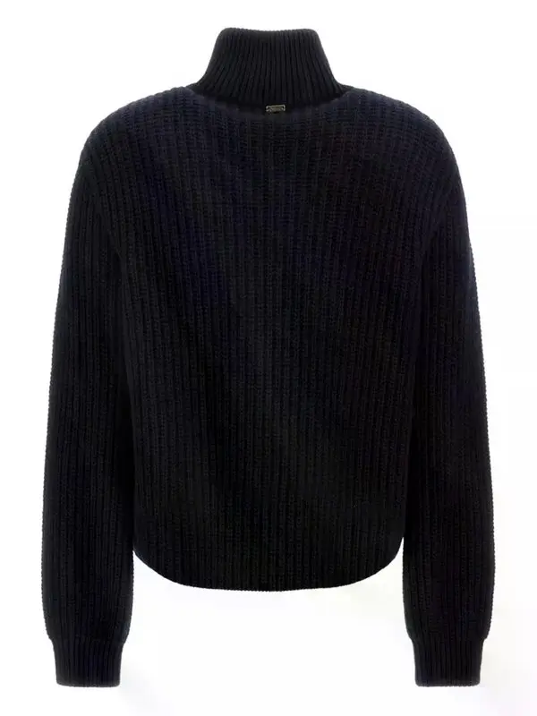 Herno Quilted Panelled Cardigan