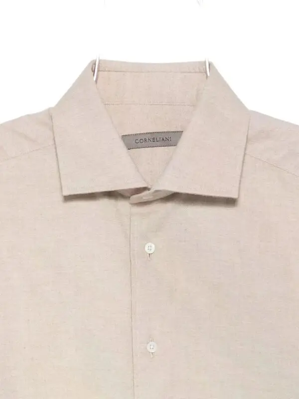 Corneliani Long-sleeved Shirt - Neutrals