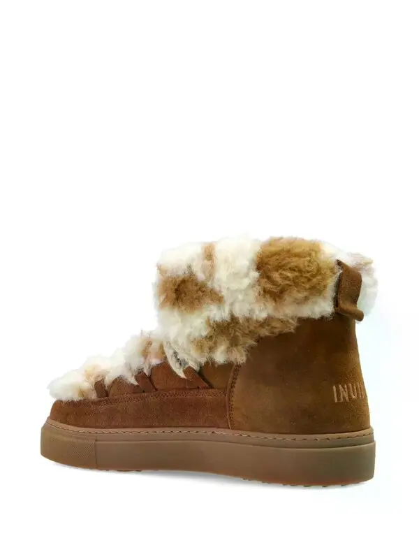 Inuikii Teddy Low Shearling-trimmed Snow Boots