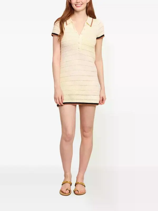 Cara Cara Lydia Crochet Polo Dress