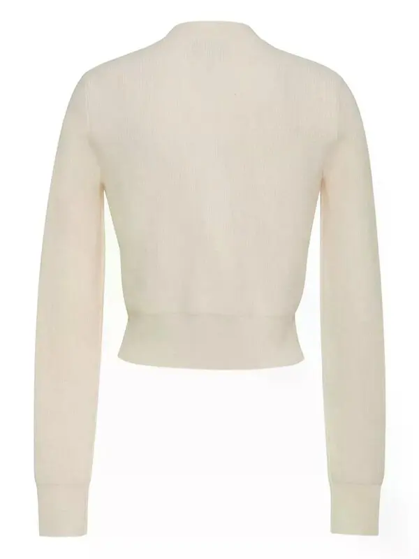 Cara Cara Ellery Floral-button Cardigan - Neutrals