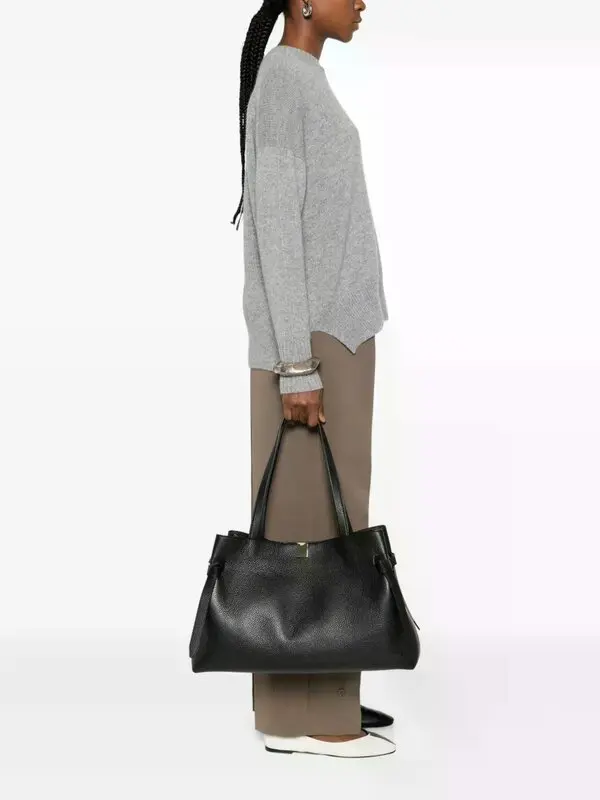 Yuzefi Gyoza Leather Tote Bag