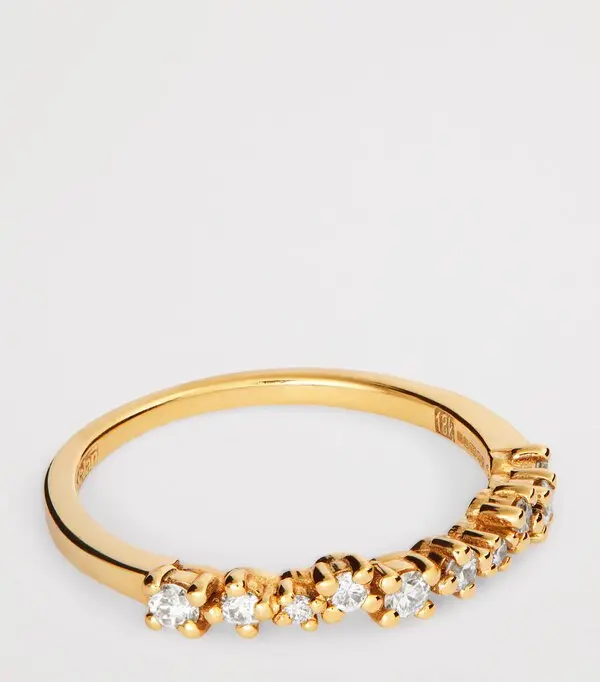 SUZANNE KALAN Yellow And Diamond Classic Ring