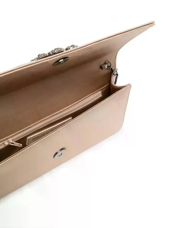 Manolo Blahnik Crystal-embellished Clutch