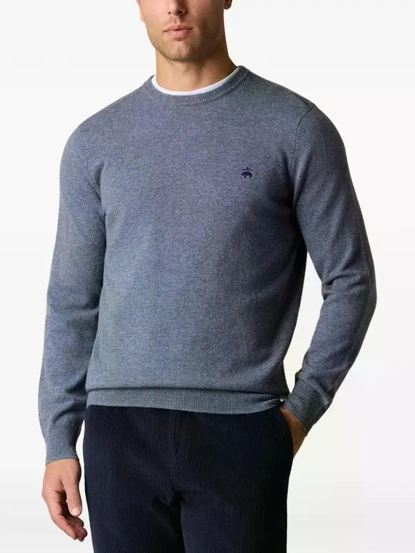 Brooks Brothers Lambswool Crew-neck Sweater