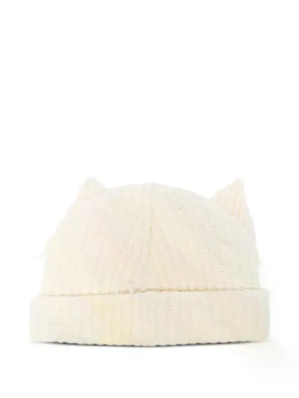 CHARLES JEFFREY LOVERBOY Ears Beanie - White
