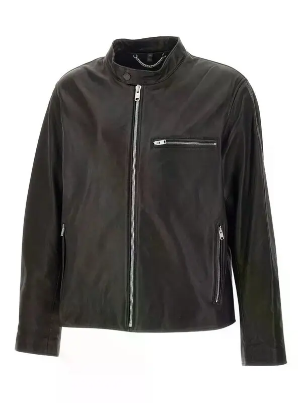 Belstaff Leather Zip-up Jacket
