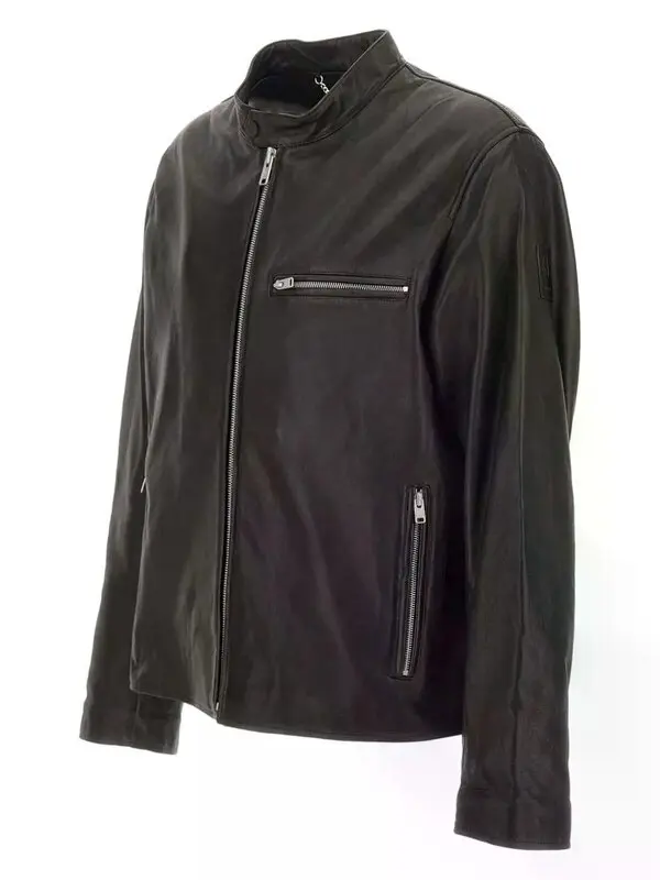 Belstaff Leather Zip-up Jacket