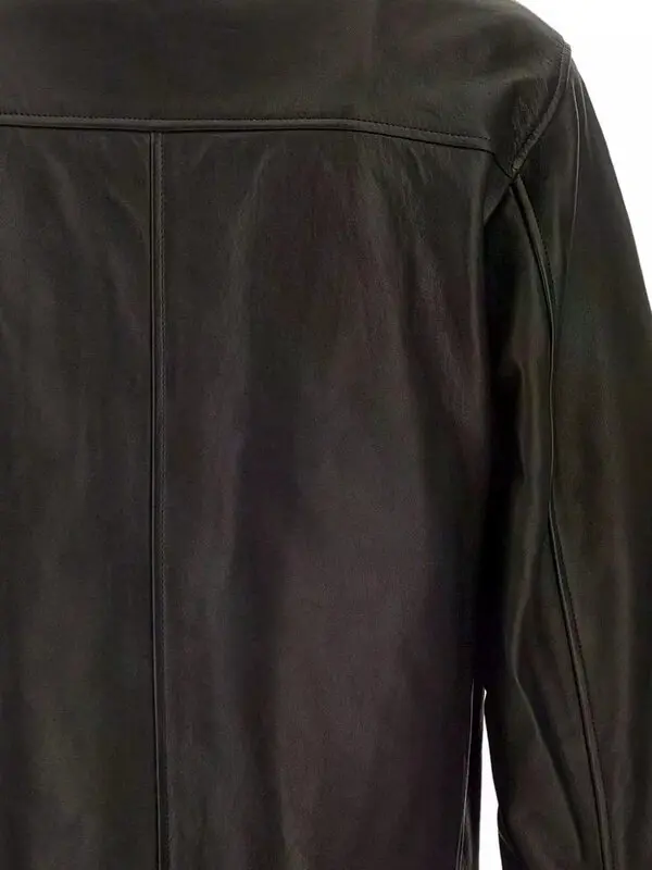 Belstaff Leather Zip-up Jacket