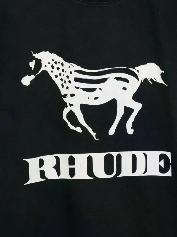 Rhude Dinero T-shirt - Black