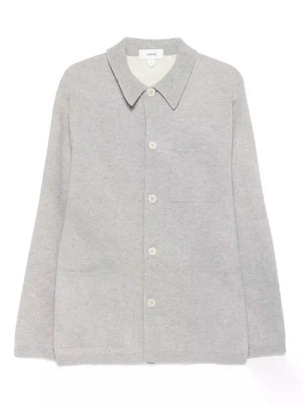 LARDINI Wool-blend Shirt Jacket