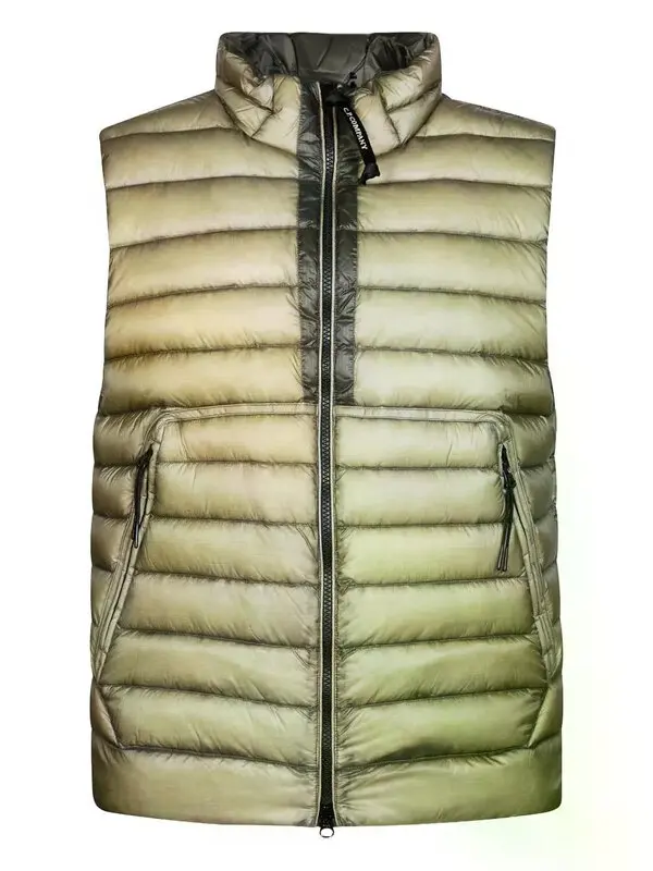 C.P. COMPANY D.d. Shell Down Gilet - Green