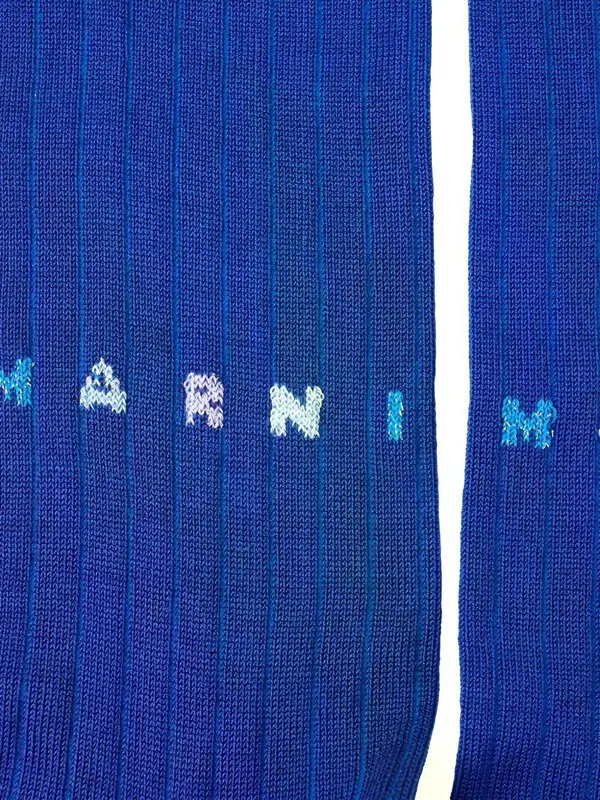Marni Logo-embroidered Mid-calf Socks