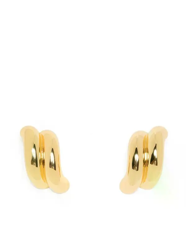 Eddie Borgo Rope Earrings - Gold