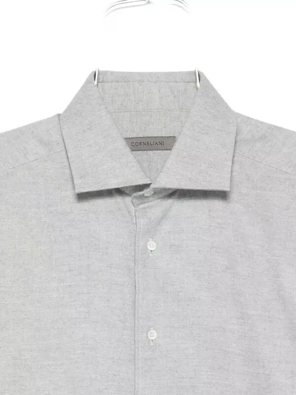 Corneliani Long-sleeved Shirt - Grey