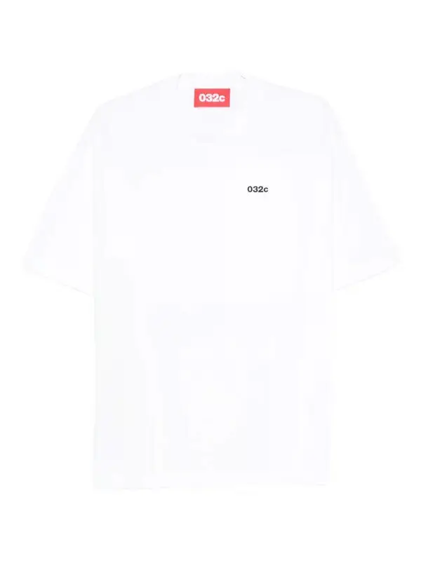 032C Graphic-print T-shirt - White