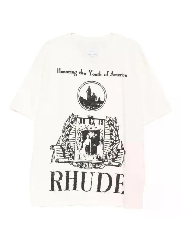Rhude Summerland T-shirt - White