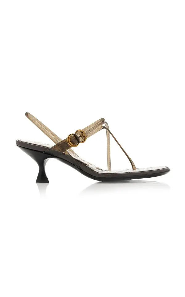 HERBERT LEVINE Starry-eyed Jelly Sandals - Grey
