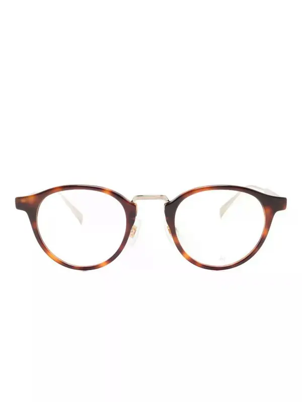 Dunhill Pantos-frame Glasses - Brown