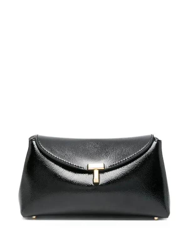 TOTEME Leather Clutch - Black