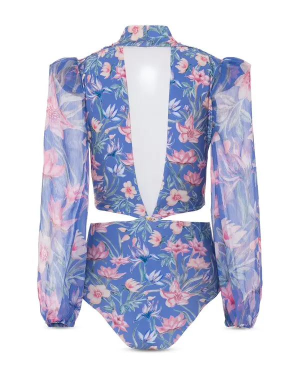 PatBO Amaryllis Long Sleeve One Piece