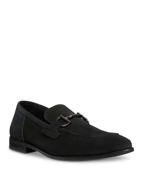 STUART WEITZMAN Simon Twistbit Loafers - Black