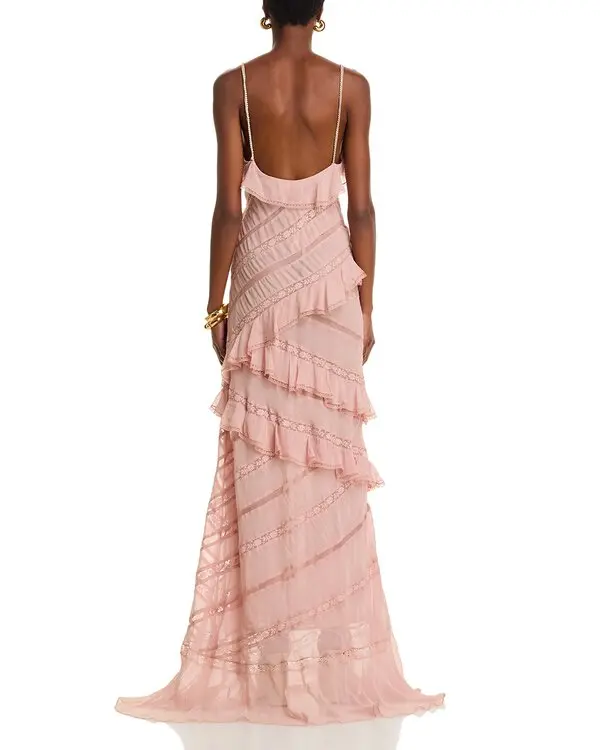 LoveShackFancy Louie Ruffle Maxi Dress