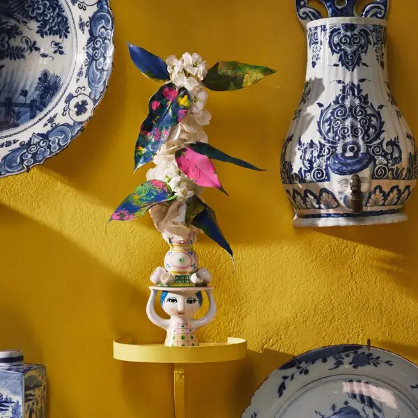ROSENDAHL Lady With Hat Candle Holder