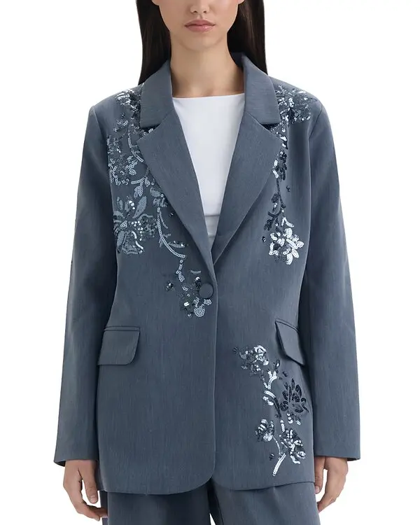 NVLT Sequin Detailed Blazer