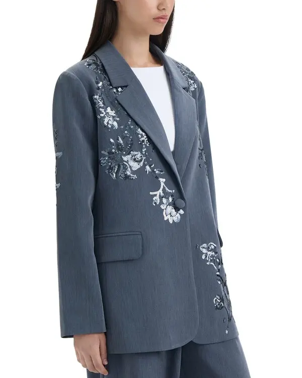 NVLT Sequin Detailed Blazer