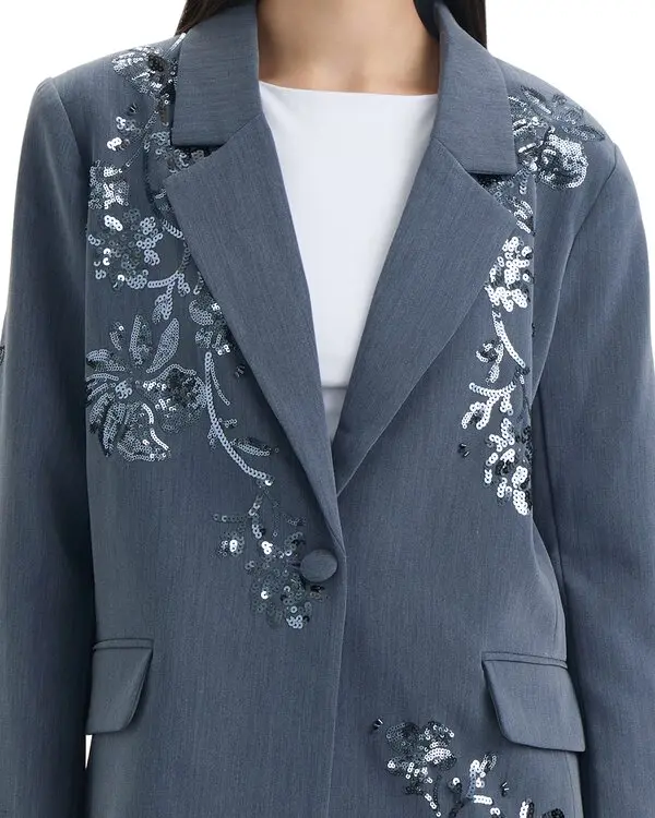 NVLT Sequin Detailed Blazer