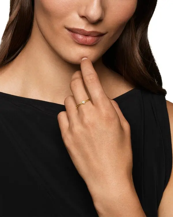 David Yurman Petite Modern Renaissance Stack Ring - Gold