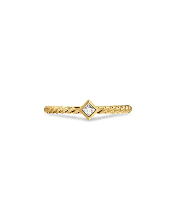 David Yurman Petite Modern Renaissance Stack Ring - Gold